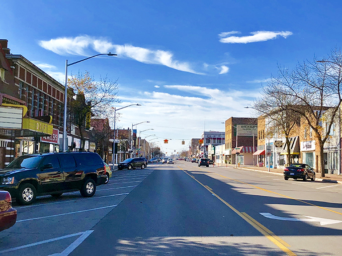 Downtown Ludington Street offers a perfect small-town stroll with its historic buildings, local shops, and that unmistakable Upper Peninsula charm.