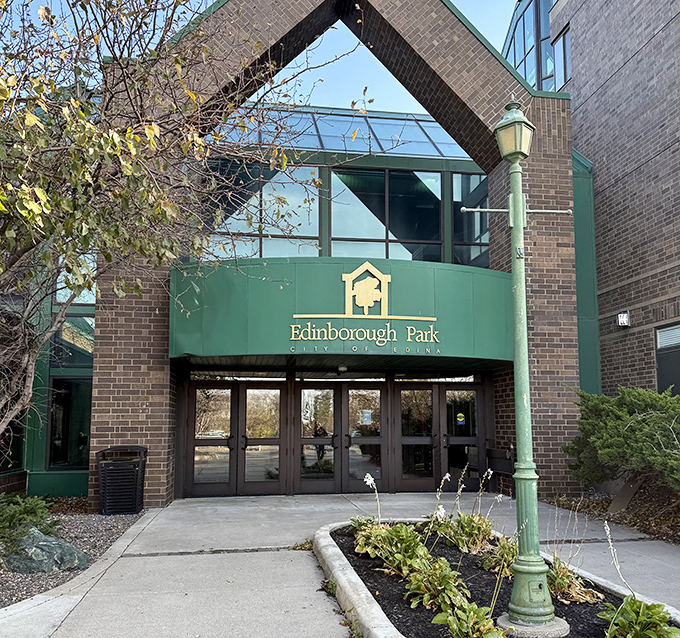 That moment when you realize someone built an entire park inside a building, proving Minnesota refuses to surrender to winter.