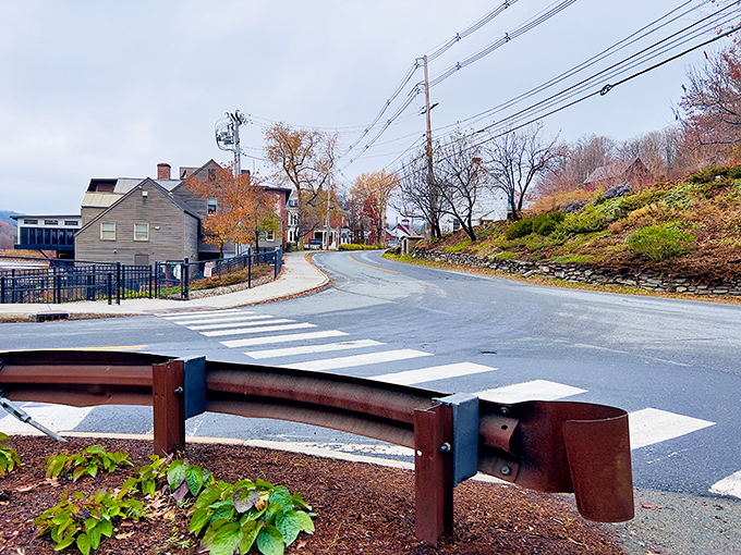 Winding roads lead to unexpected treasures in Vermont's countryside, where each curve promises new vistas and adventures.
