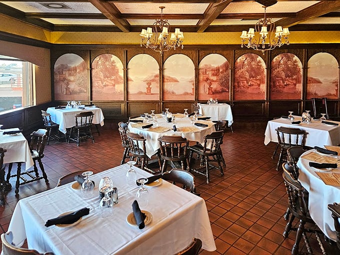 Step inside and time slows down &ndash; rich wood paneling and elegant chandeliers create an atmosphere where memories are made.