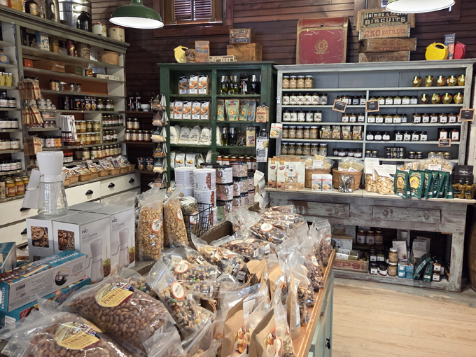 A treasure hunter's paradise where every shelf tells a story &ndash; vintage goods and local treasures await discovery.