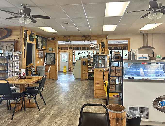 Wooden booths and nautical touches create that perfect "come as you are" atmosphere where memorable meals and conversations naturally flow.