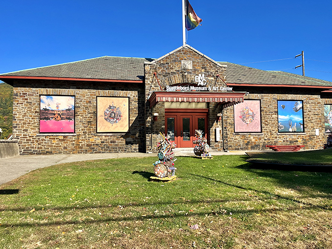 The Brattleboro Museum & Art Center transforms a historic train station into a vibrant cultural hub showcasing contemporary art in unexpected ways.