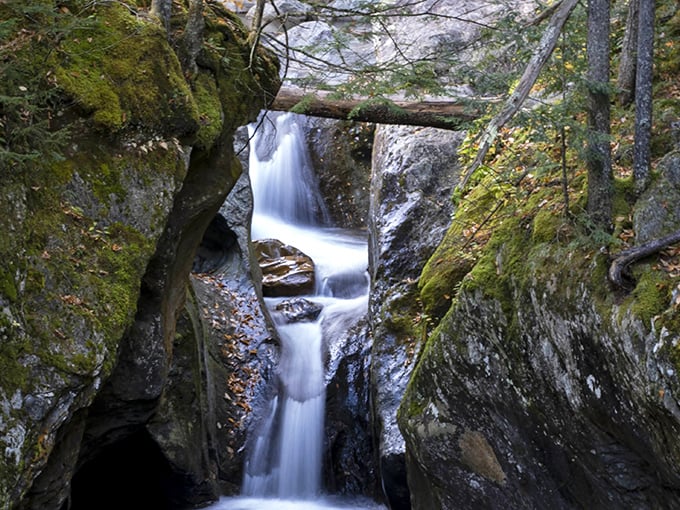 Water dances through ancient rock formations, creating a mesmerizing display that no Instagram filter could improve.