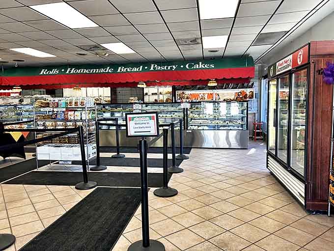 Step inside and enter the promised land &ndash; display cases filled with Italian treasures and a layout that hasn't changed because perfection doesn't need updating.