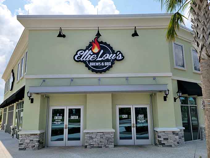 Ellie Lou's Brews & BBQ brings modern style to traditional smoking, like BBQ went to design school.