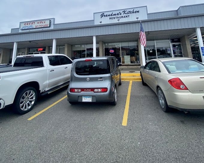 Grandma's Kitchen may hide in a strip mall, but locals know this unassuming spot serves up pie that would make any grandmother proud.