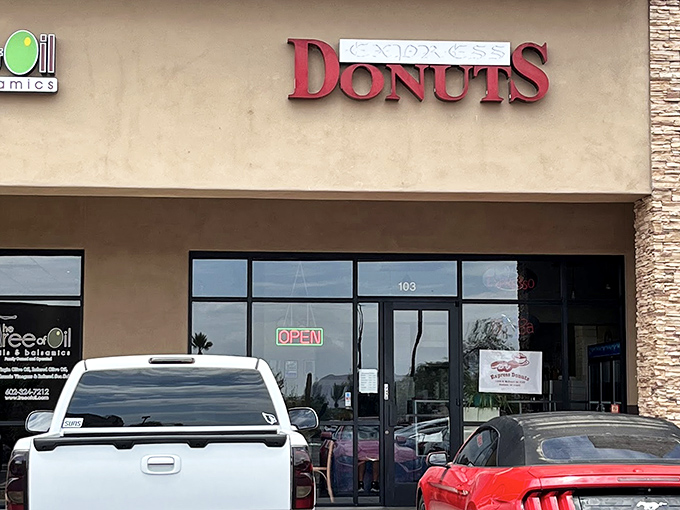 This unassuming strip mall hides one of Goodyear's sweetest secrets &ndash; donuts worth setting your alarm for.