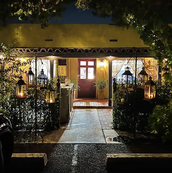 The elegant bar at Reserve sets the stage for an unforgettable dining experience with its warm wood tones and sophisticated atmosphere.