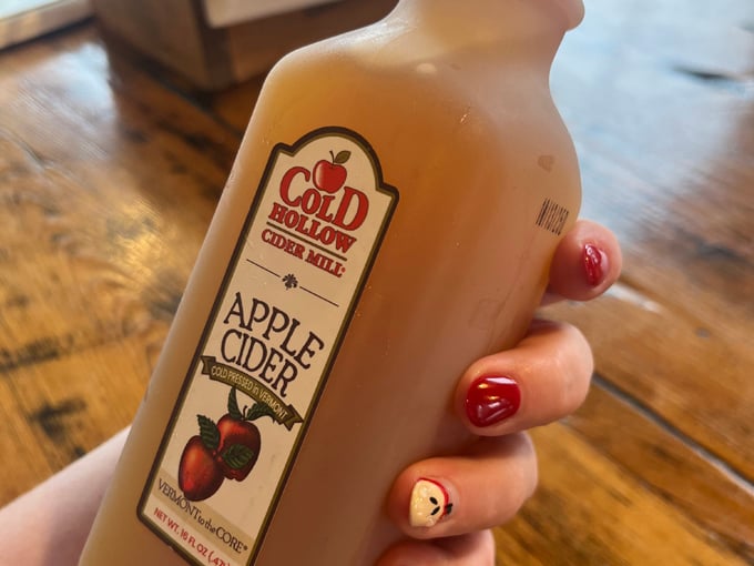 Liquid gold in a bottle! Cold Hollow's fresh apple cider captures orchard magic that makes store-bought versions taste like distant relatives.