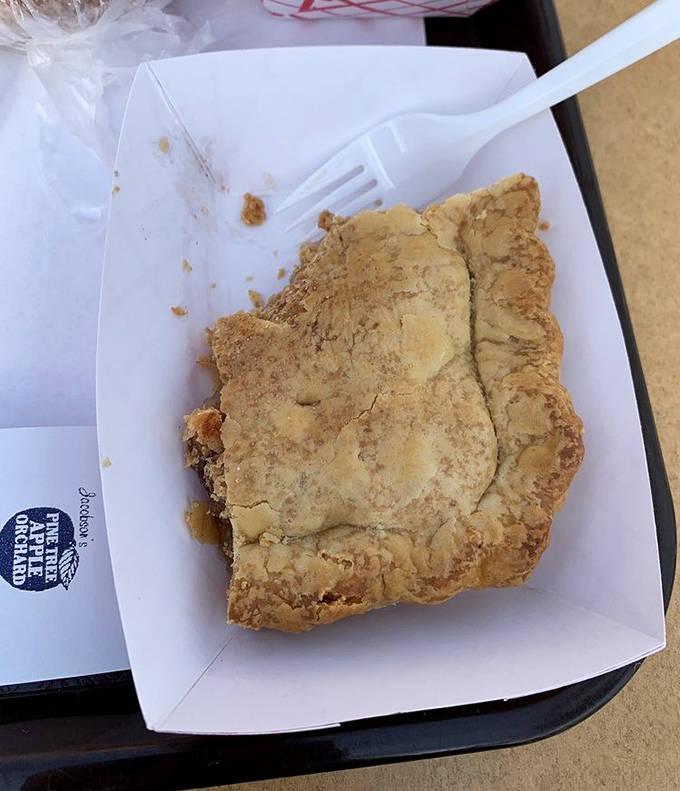 This isn't just apple pie &ndash; it's edible poetry. Golden-brown crust cradles sweet-tart filling in what might be Minnesota's most perfect slice of heaven.