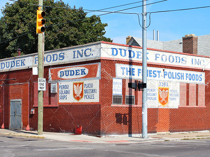 Dudek Foods proudly proclaims itself home to "The Finest Polish Foods" – a bold claim they've been backing up for generations with authentic pierogi and kielbasa.