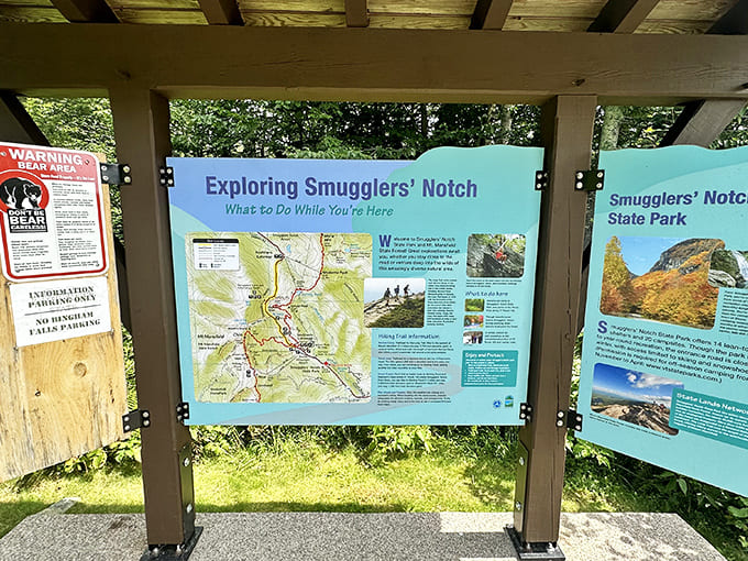 Educational displays help you plan your adventure without getting lost, because even hobbits needed maps for their unexpected journeys through unfamiliar territory.