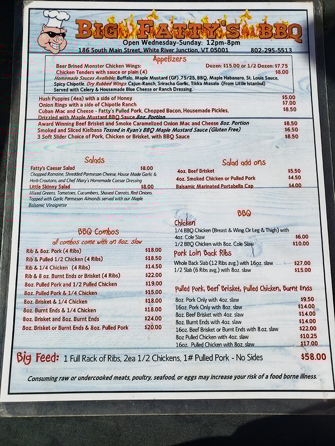 The menu board tempts with smoky treasures - from beer-brined wings to that legendary brisket everyone raves about.