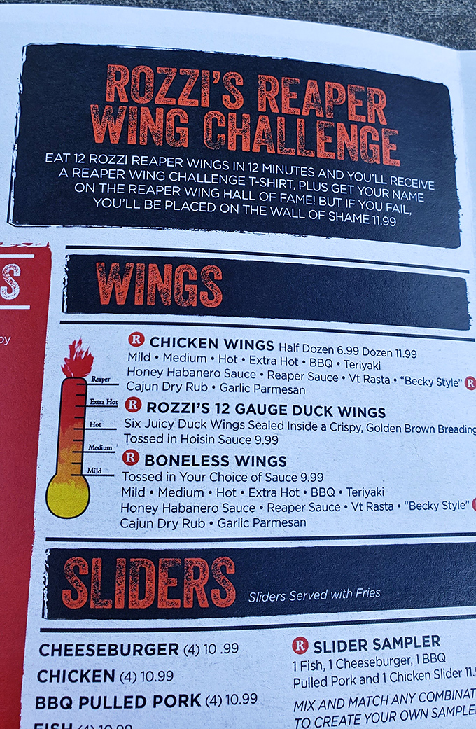 The legendary Reaper Wing Challenge dares brave souls to conquer fiery heat &ndash; victory means fame, defeat means shame, either way your taste buds won't forget.