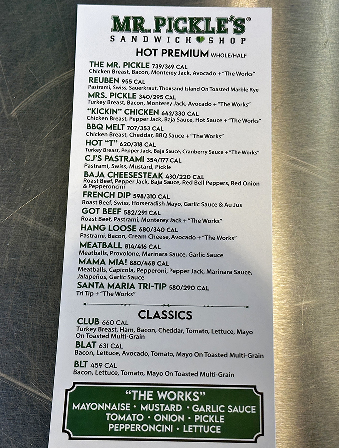 The menu board &ndash; a tantalizing roadmap of possibilities that makes choosing just one sandwich the day's most delicious dilemma.