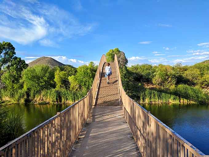 This bridge offers views that'll make your camera roll very happy and your friends slightly jealous.