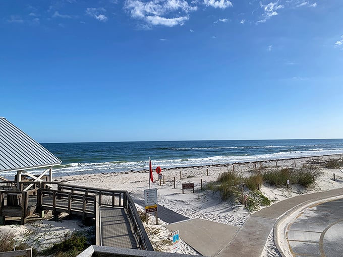 Sugar-white sands meet crystal-clear waters at St. George Island State Park, where you'll wonder why you ever bothered with crowded beaches.