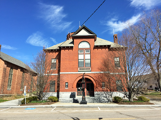 The Vergennes Opera House stands as a cultural beacon, its red brick fa&ccedil;ade housing over a century of performances and community gatherings.