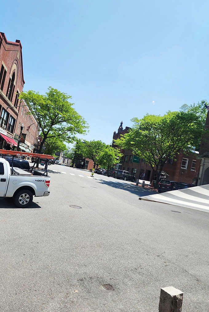 Tree-lined streets and historic architecture create Bellows Falls' distinctive downtown, where yesterday and today coexist in perfect harmony.