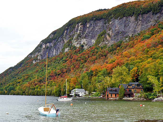 These boats have the right idea, floating on water that's basically nature's version of a luxury spa, minus the cucumber slices and soft music.