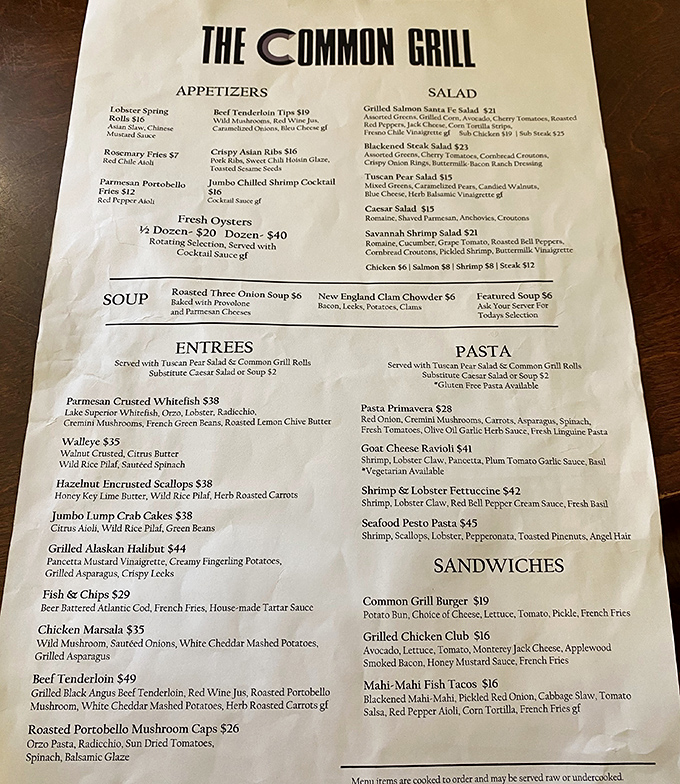 The menu reads like a love letter to American cuisine &ndash; each dish promising a delicious story that unfolds with every bite.