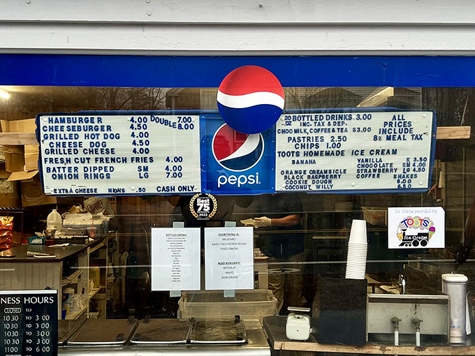 The menu board tells you everything you need to know &ndash; straightforward classics executed with the confidence that comes from years of practice.