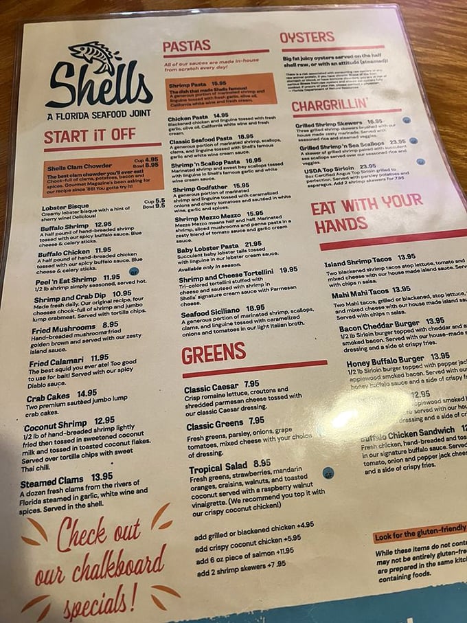 A seafood lover's roadmap to happiness, featuring everything from lobster bisque to island shrimp tacos &ndash; decisions have never been so deliciously difficult.