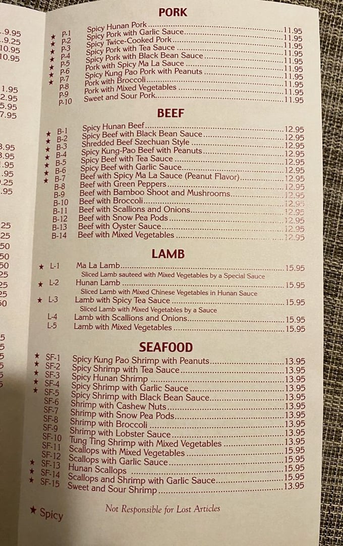 The menu reads like a delicious novel where every chapter promises a new flavor adventure &ndash; starred items are the plot twists you won't forget.