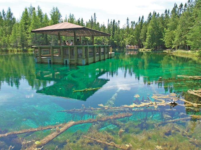 the big spring at palms book state park