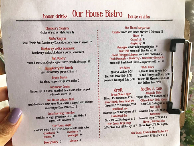 The drink menu reads like a love letter to creative libations &ndash; from house-infused spirits to berry-forward sangrias that demand slow sipping.