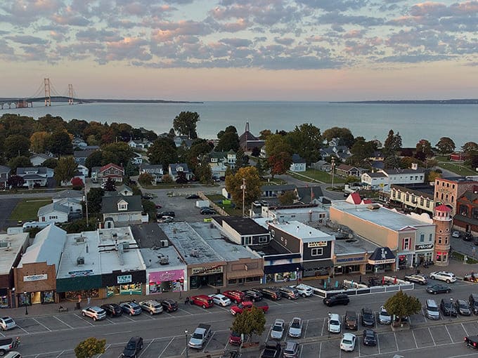 Mackinaw City's stunning shoreline view makes you understand why people have been drawn to these straits for centuries.