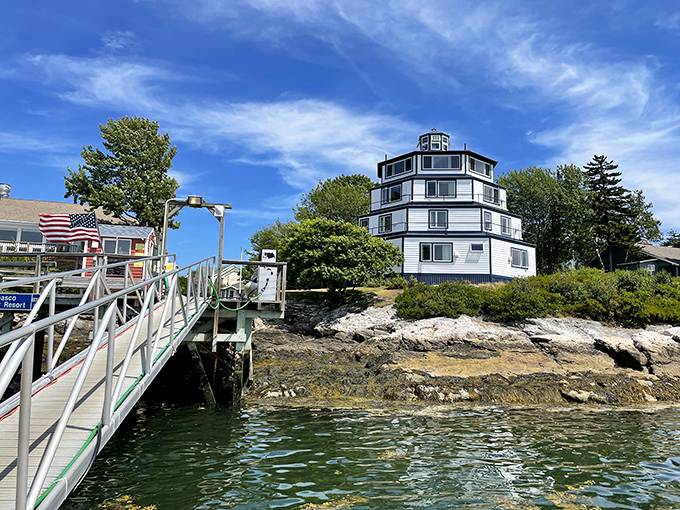 Fort Popham's weathered stone walls stand sentinel at Phippsburg's shore, a granite reminder of Maine's strategic maritime importance through the centuries.