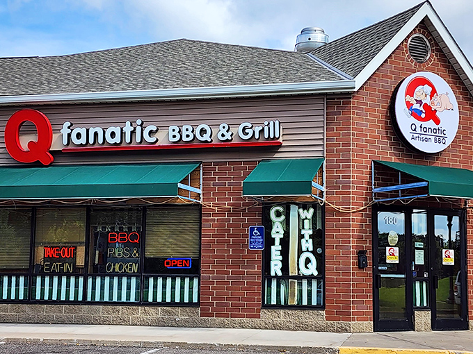 Q Fanatic's storefront might sit in a strip mall, but don't be fooled &ndash; behind those doors awaits Champlin's most serious BBQ experience with championship-worthy brisket.