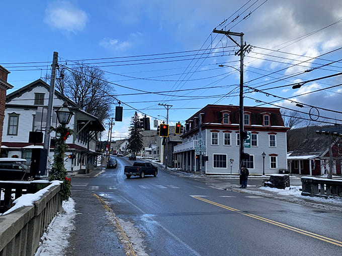 Even on a gray winter day, Wilmington's main street has that cozy appeal that makes you want to duck into a shop for hot cocoa.