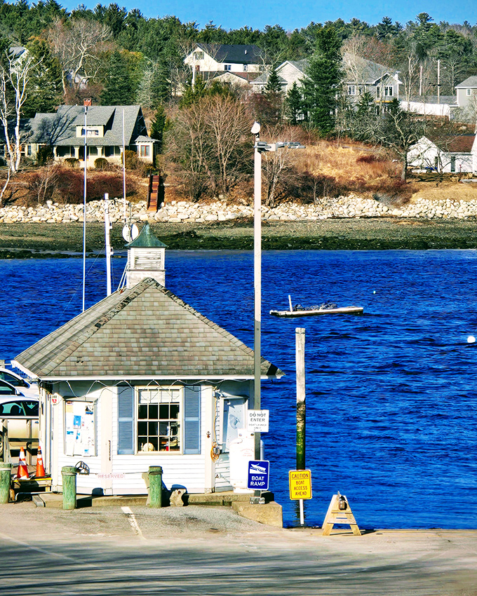 Waterfront homes with private docks showcase the privileged relationship Belfast residents enjoy with their beautiful harbor.