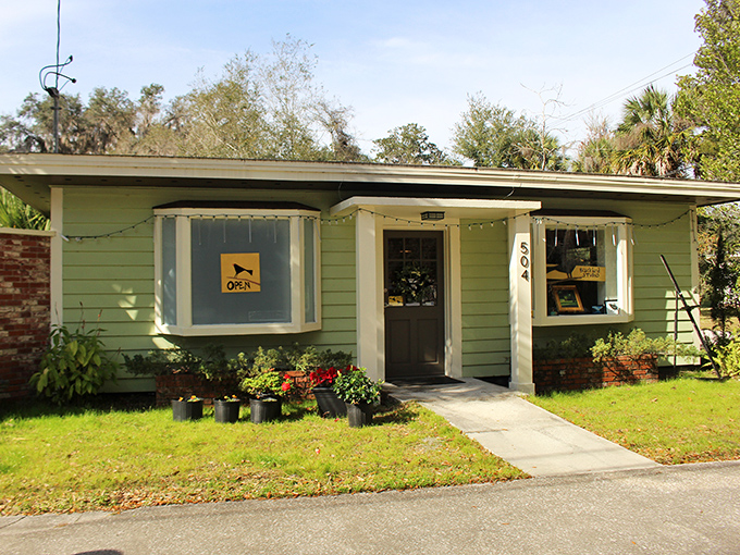 Blackbird Studio's mint-green facade offers a refreshing pop of color, housing treasures more unique than your neighbor's garden gnome collection.