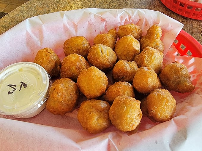 Golden nuggets of joy that squeak with freshness&mdash;these cheese curds might just be worth the drive alone.