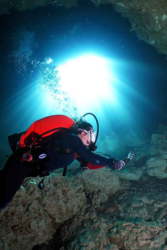 When your office has stalactites for ceiling tiles and fish for coworkers, you're definitely winning at the whole work-life balance thing.