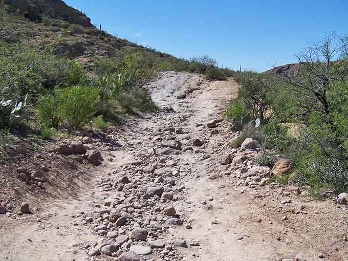 The trail to the ovens isn't exactly Interstate 10, but that's what makes the journey worth taking in the first place.