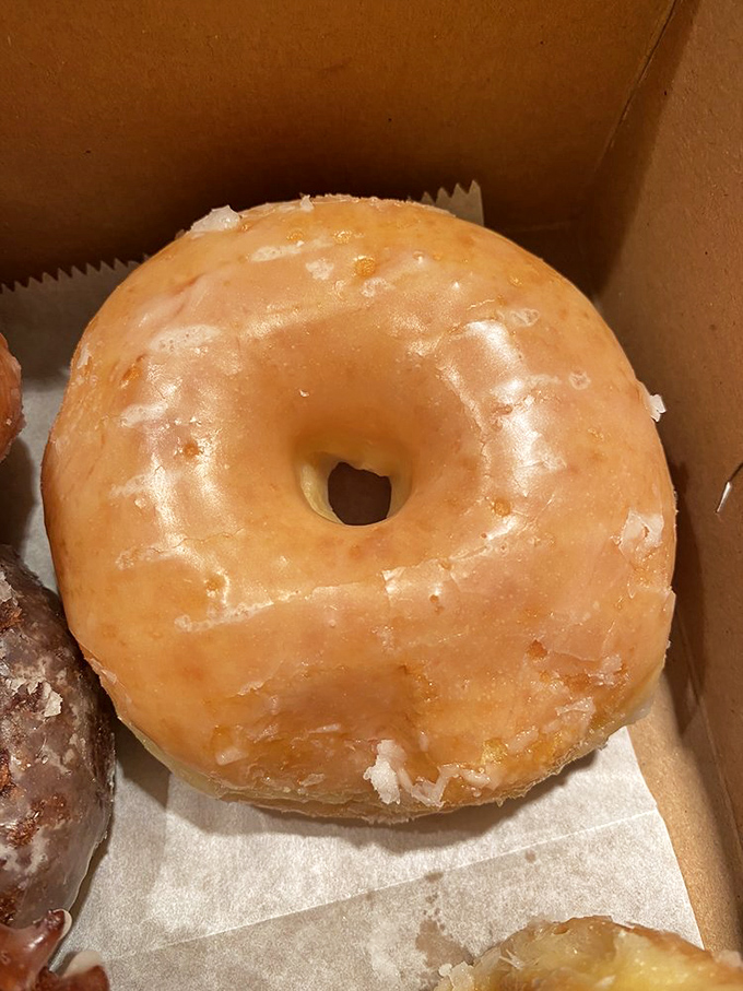 The humble glazed donut, elevated to art form&mdash;a glistening masterpiece that makes you question why you'd ever eat anything else.