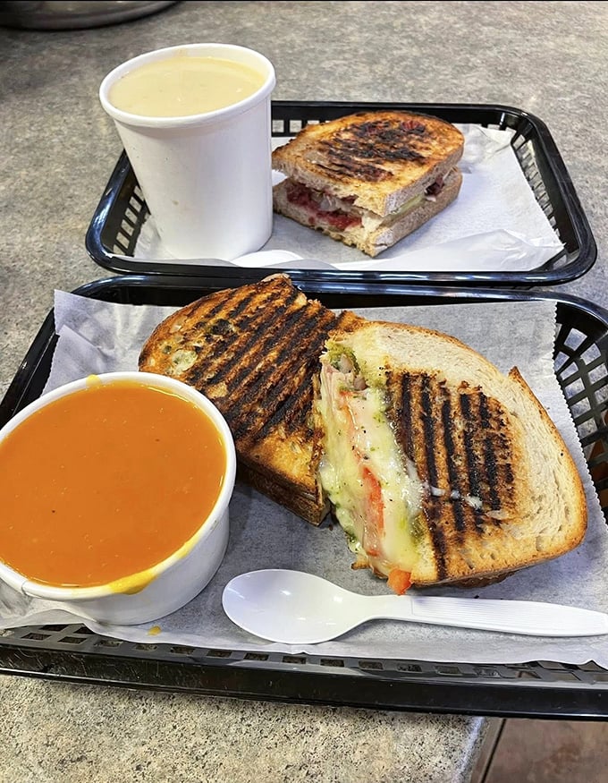 This isn't just any sandwich &ndash; it's architectural poetry with perfectly toasted bread, fresh veggies, and a symphony of textures.