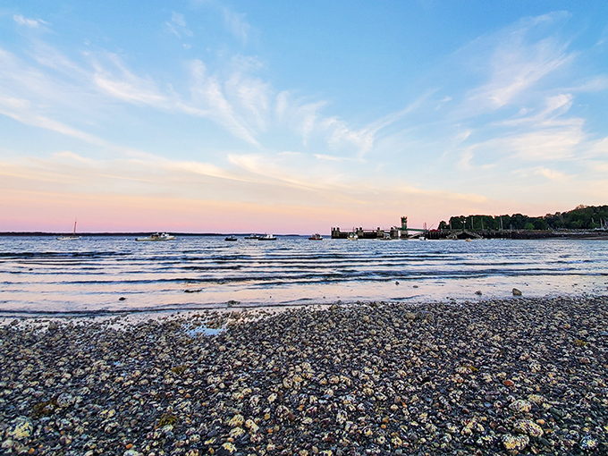 Lincolnville Beach: Small in size but mighty in charm, where every pebble tells a story and the Atlantic serves up views better than any five-star resort.
