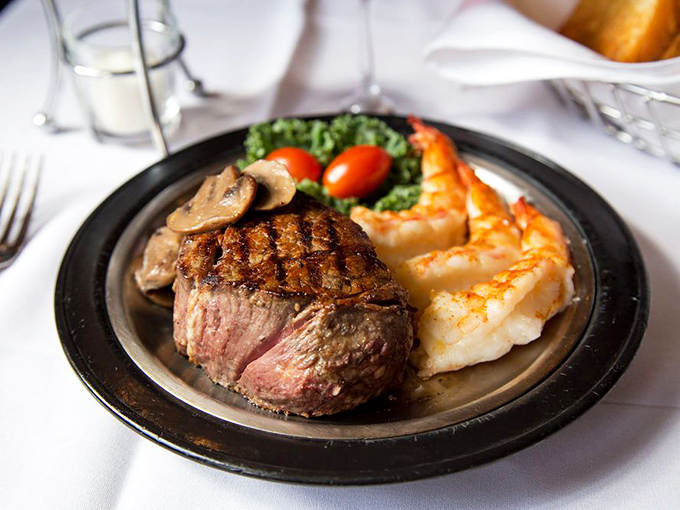 Surf and turf perfection &ndash; where land meets sea in a harmonious duet that makes choosing between steak and seafood obsolete.