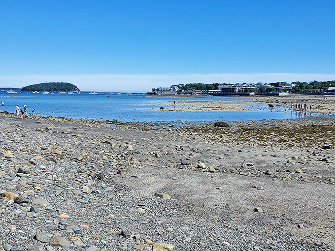 "Should we turn back?" is the eternal question as visitors eye the slowly disappearing pathway home.