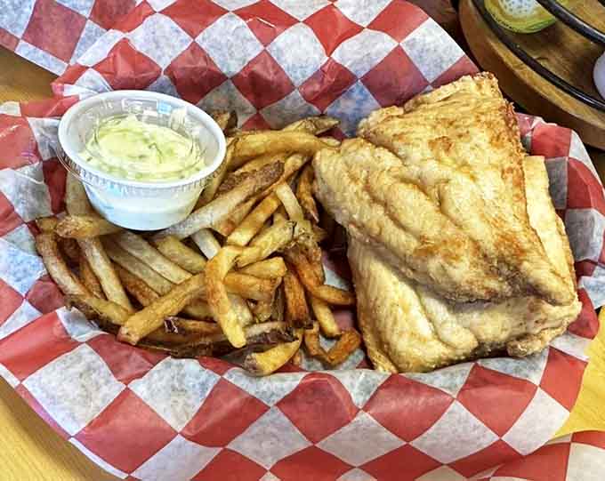 Golden-battered whitefish and hand-cut fries &ndash; a Michigan classic elevated to art form at King's Fish Market.