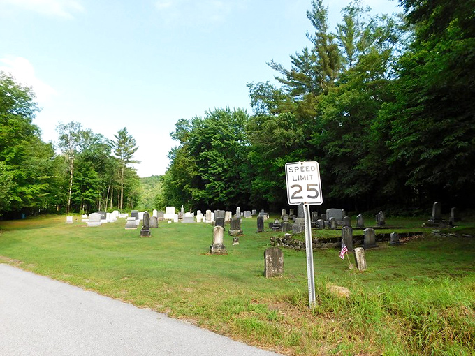 Even in eternal rest, the residents of this cemetery bridge two nations, their stories transcending the artificial lines we draw.