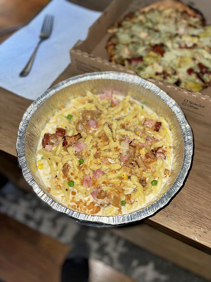 Not your childhood blue-box affair, this sophisticated comfort food features gemelli pasta, smoky bacon, and a golden breadcrumb crown.