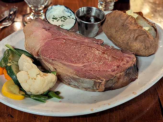 This prime rib isn't just dinner, it's a celebration on a plate. Perfectly pink, impossibly tender, and worth every carnivorous calorie.