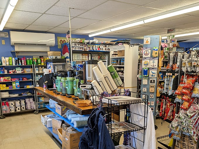 Beyond the grocery shelves lies treasure! This local shop might look ordinary, but locals know it's home to some of Maine's most authentic whoopie pies.